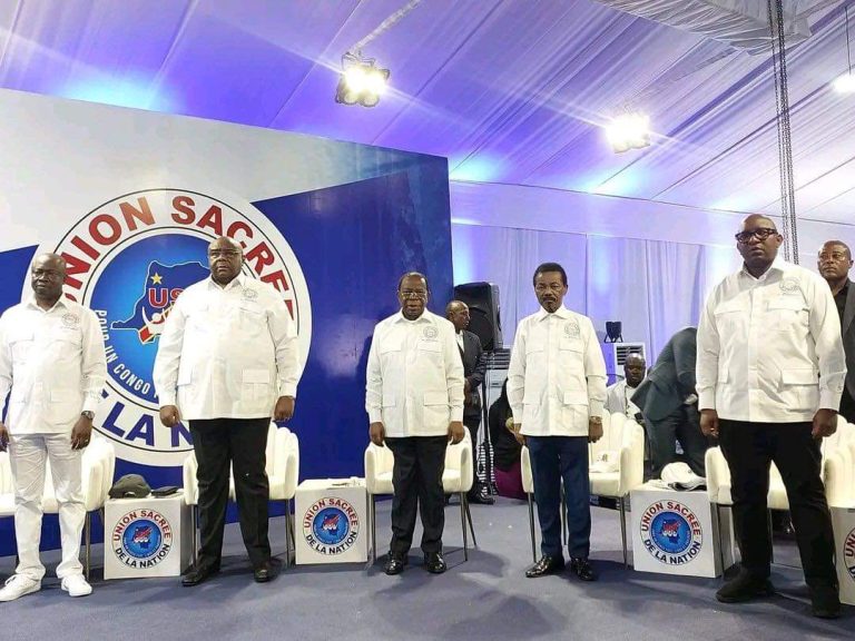 Présidentielles 2023 en RDC : l'Union sacrée de la nation choisit Félix ...